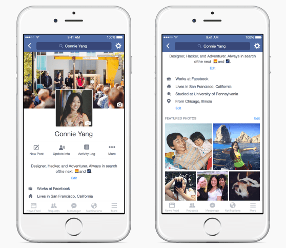 Facebook New Features - Add Video as Profile Picture and more