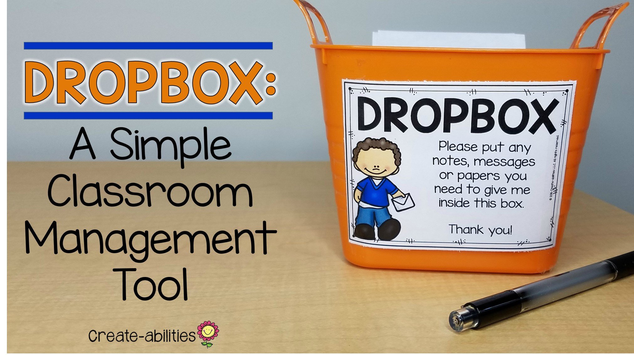 Dropbox: A Simple Classroom Management Tool - Create-Abilities