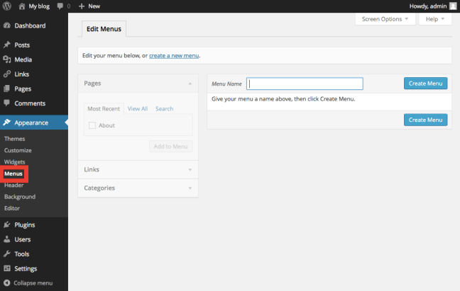 WordPress – OU Create Documentation