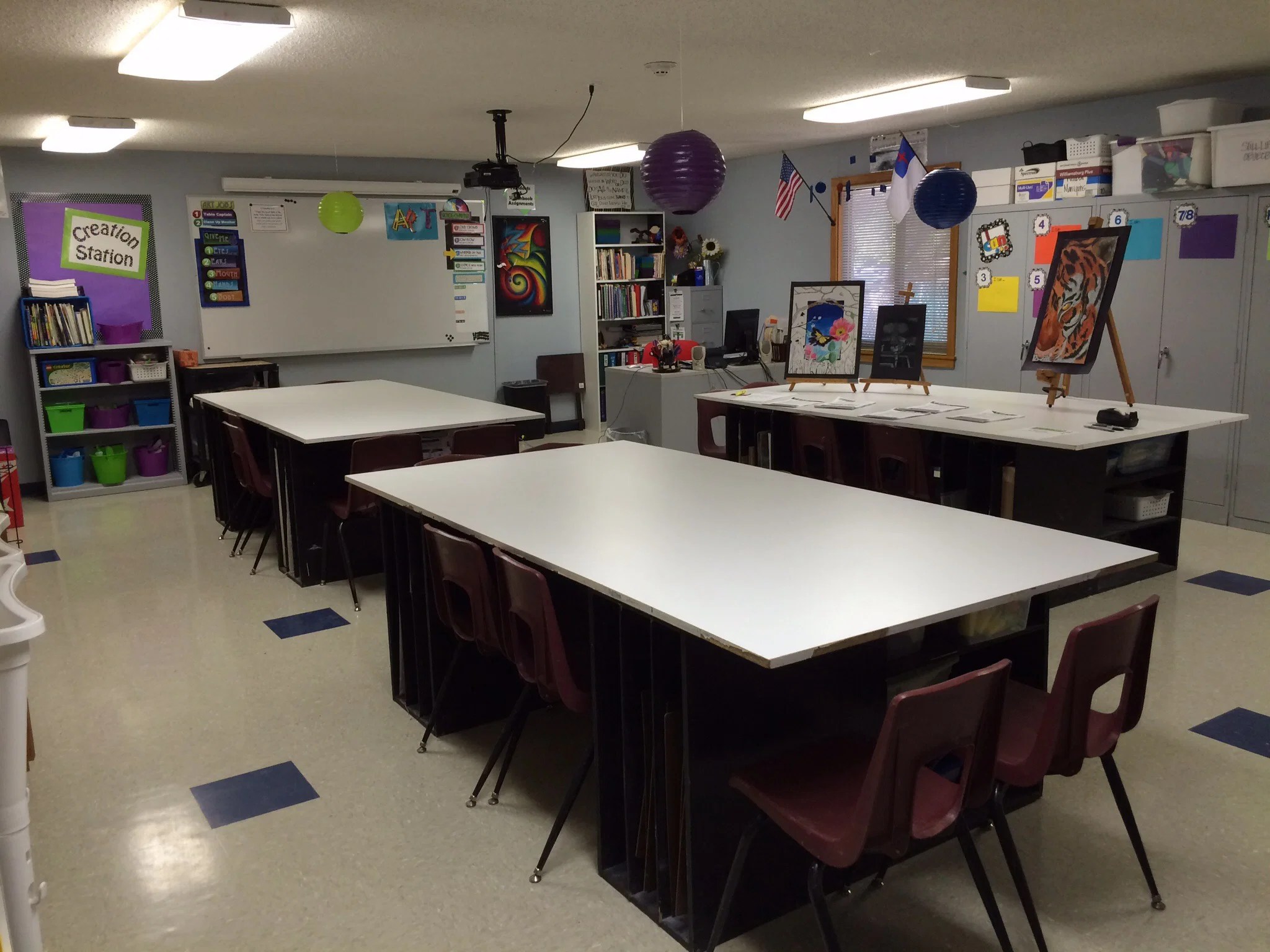Art Classroom Layout Organization - Create Art with ME