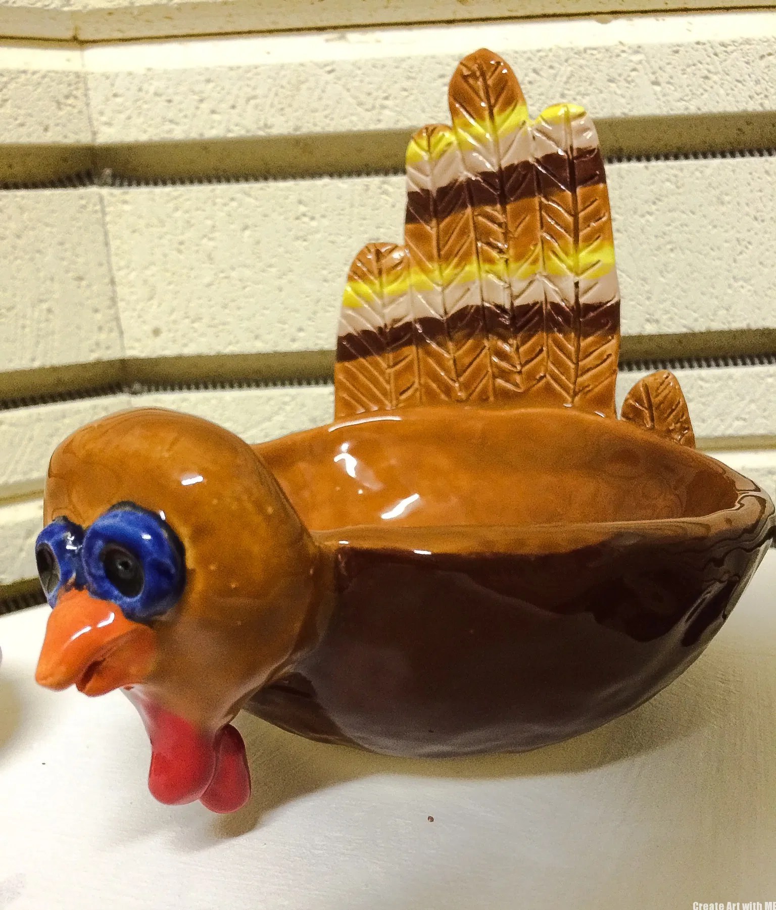Ceramic Turkey and Hand-Print Pinch Pot Lesson - Create Art with ME