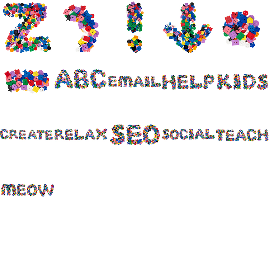 ABC Button Letters Stock Photos - CreateMeow