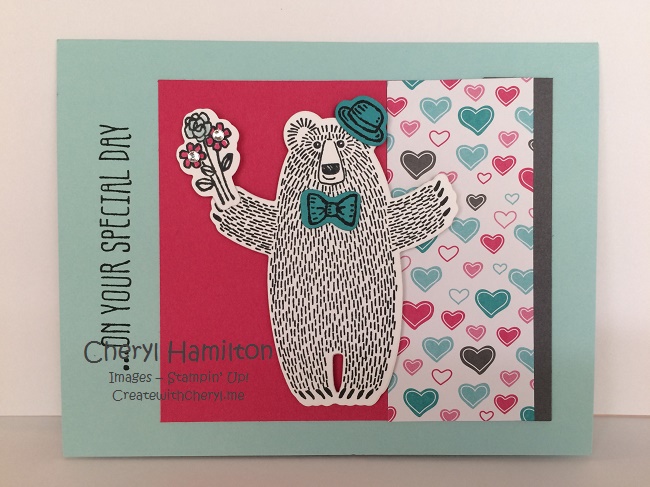Special Bear! - Create With Cheryl - Cheryl Hamilton
