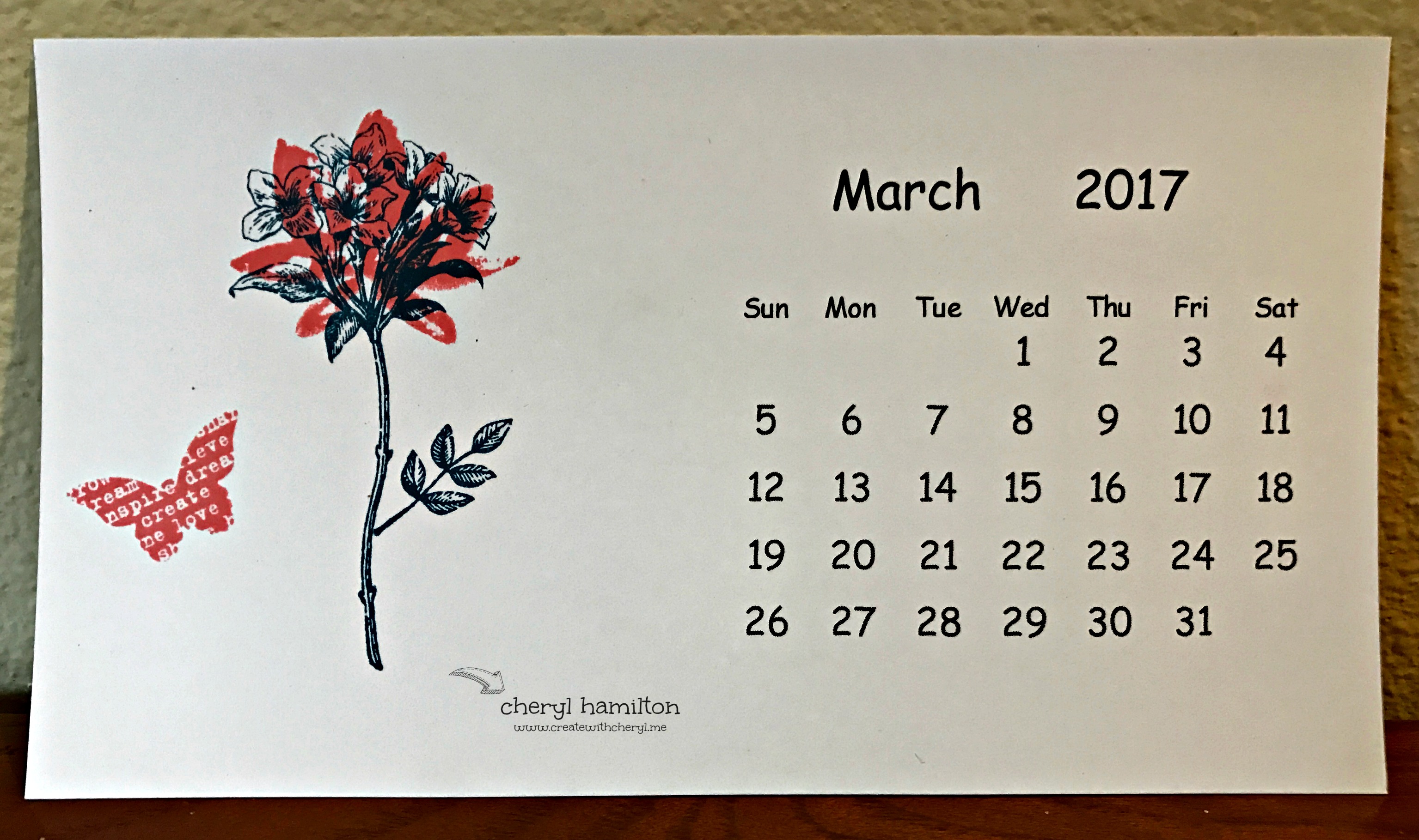 2 Step Stampin' for March - Create With Cheryl - Cheryl Hamilton