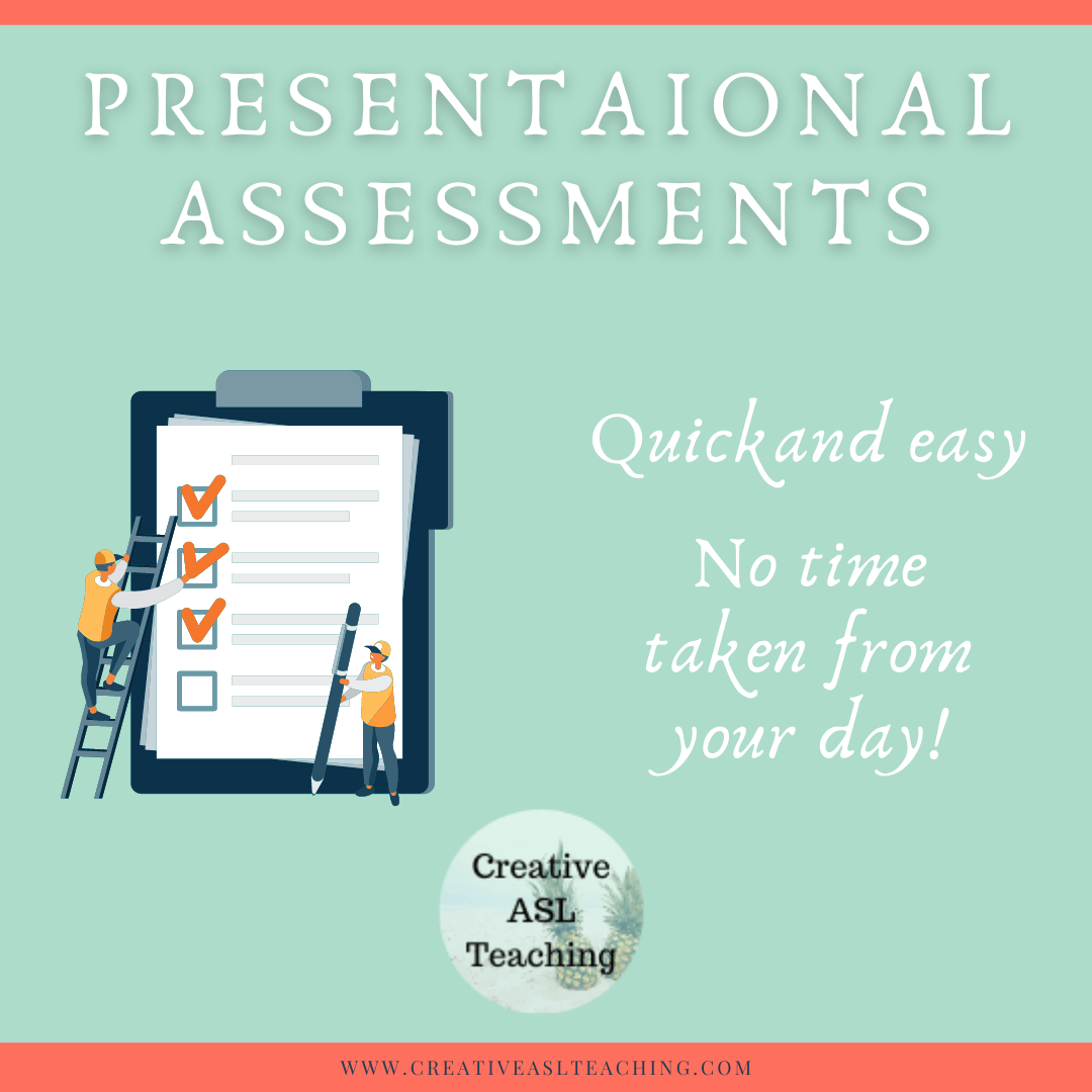 Quick Assessments for Signing – Creative ASL Teaching