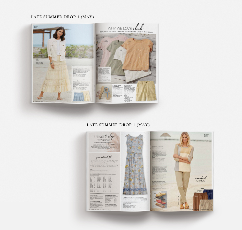 Coldwater Creek | Tee Concept Presentation | JESSICA BOUDREAU ...