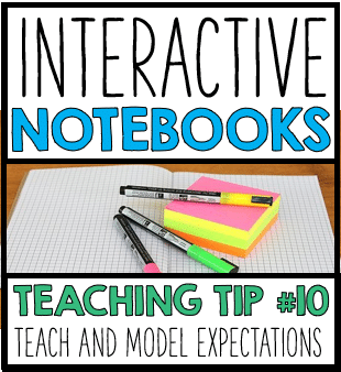 Interactive Notebooks: Tips for Success - Creative Classroom Core