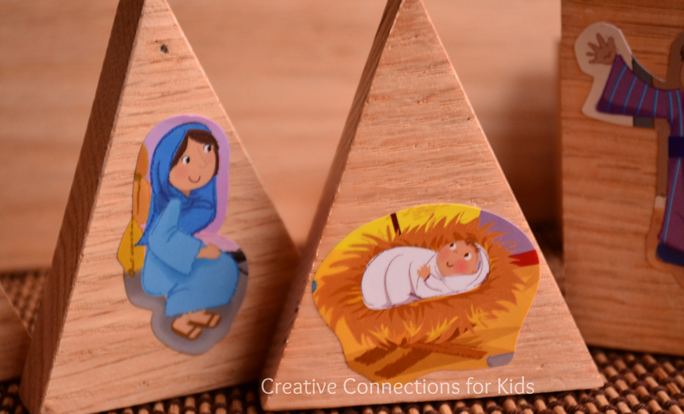 Block Nativity Set