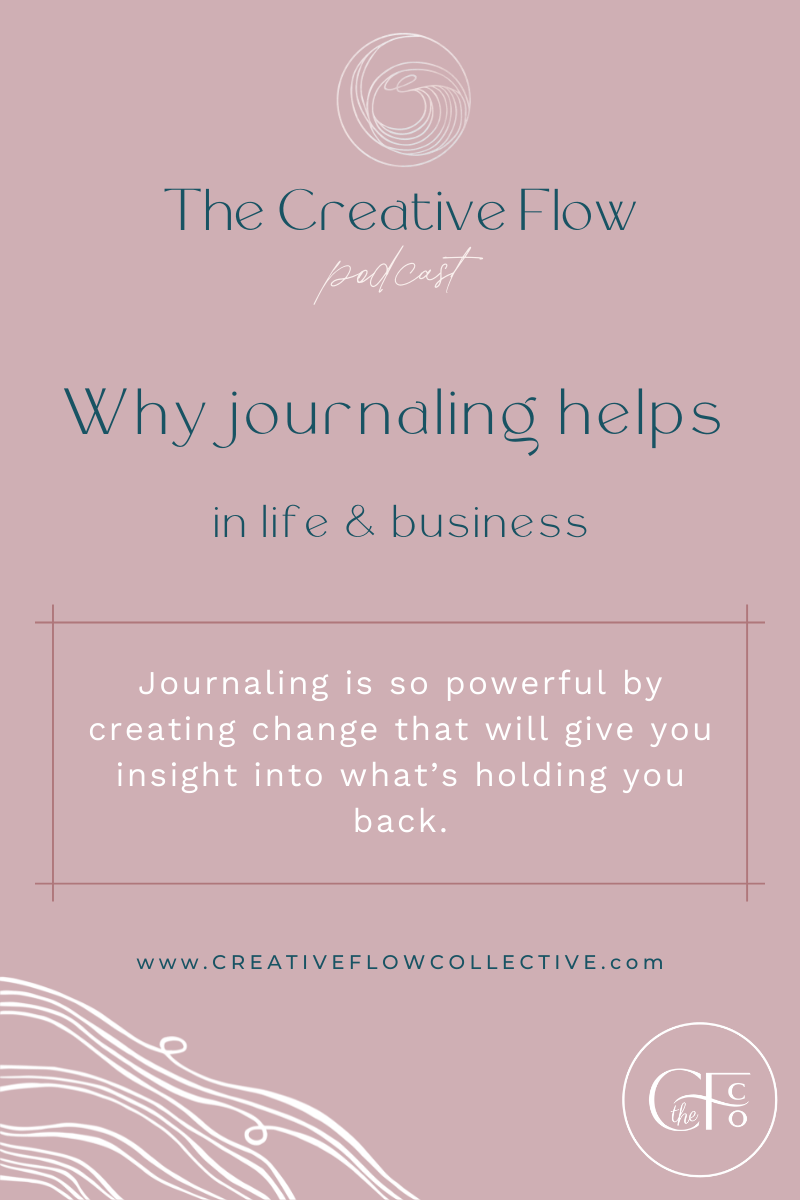 64. How Journaling Helps You In Life & Business - The Creative Flow ...