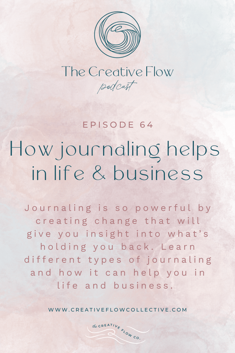 64. How Journaling Helps You In Life & Business - The Creative Flow ...