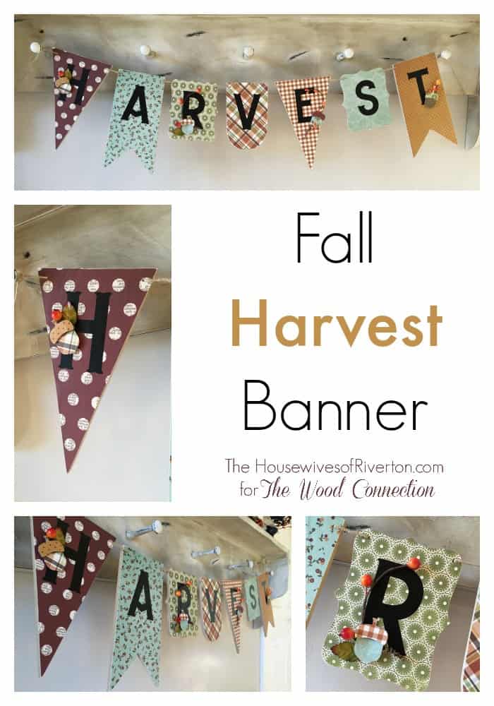 Fall Harvest Banner and Giveaway - Creative Housewives