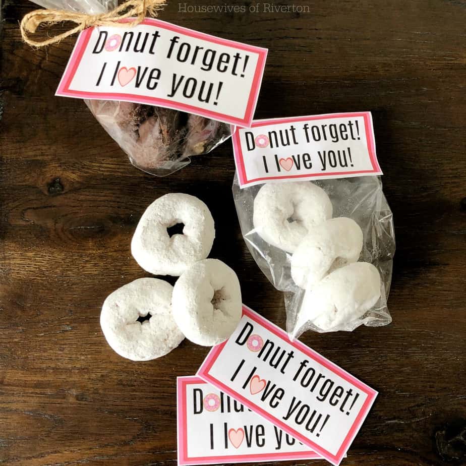Donut Forget I Love You Valentine Free Printable - Creative Housewives