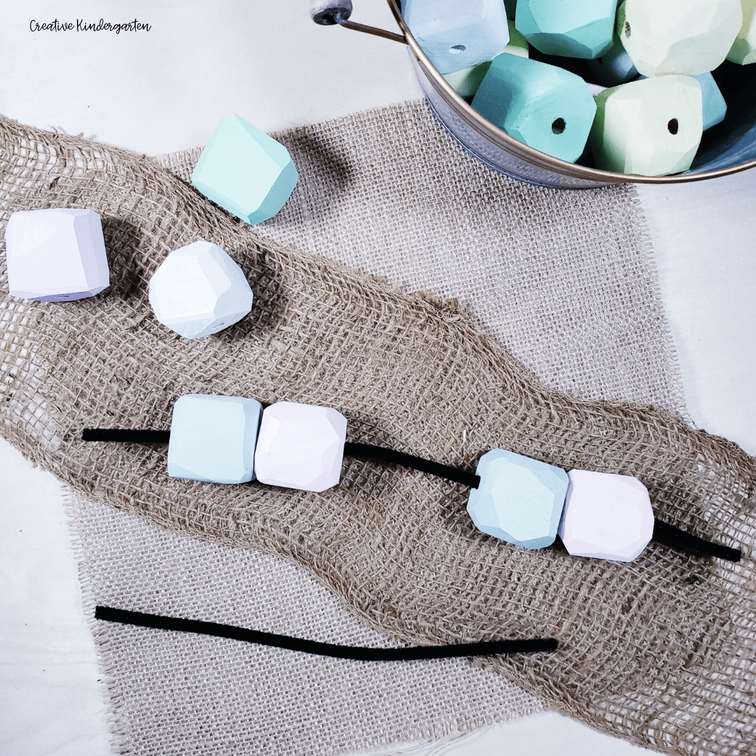 Step by Step Classroom DIY Tutorial: Wooden Gem Beads!