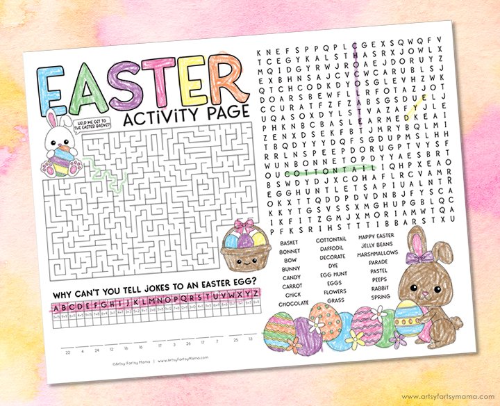 FREE Easter Coloring Pages to Print and Color