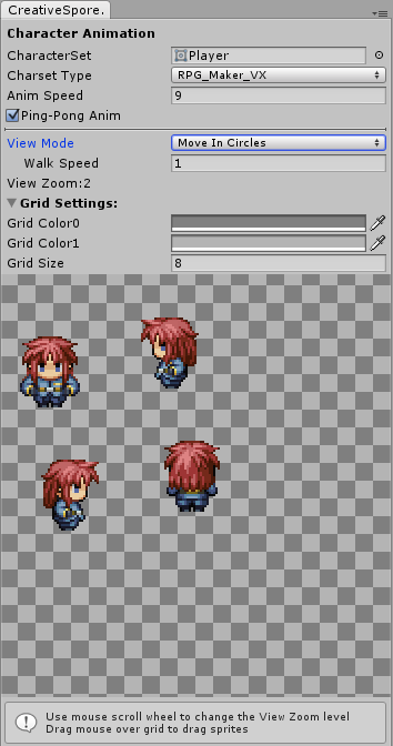 Character Animation Editor – Creative Spore