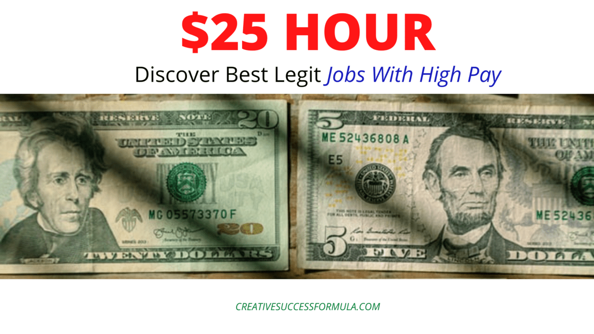 Discover 21 Legit $25 Per Hour Online Jobs Finally Revealed