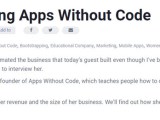 Creating Apps Without Code Creatorboom