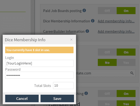 New Premium Job Board Integration - Crelate