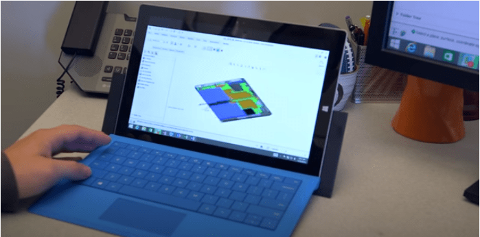 Microsoft Tablet and 3D CAD Used to Design Next-Gen Microsoft Tablet ...