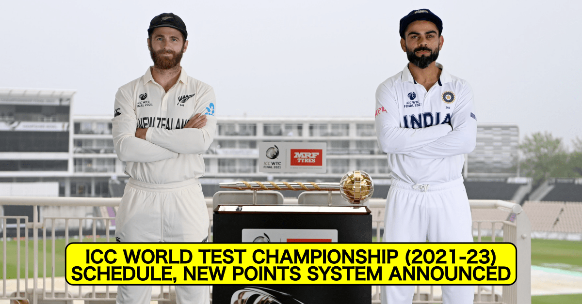ICC World Test Championship (2021-2023): ICC Confirms Points System And ...