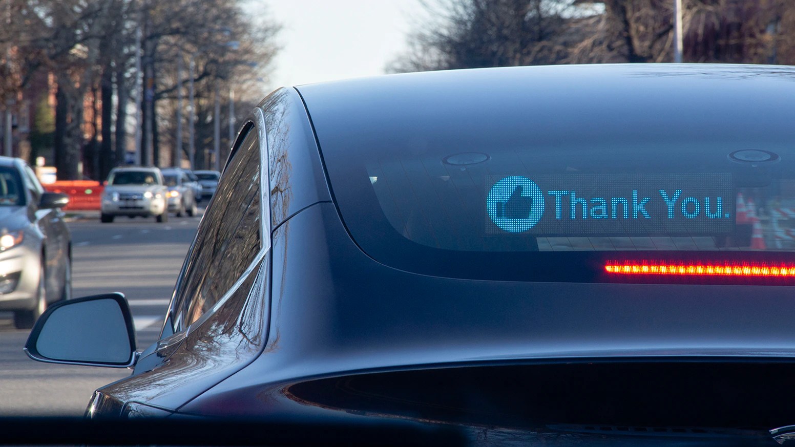 RoadWayve LED car message display – Critical Bears