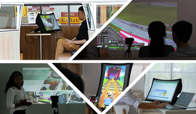 Splay is an expandable portable display and projector – Critical Bears