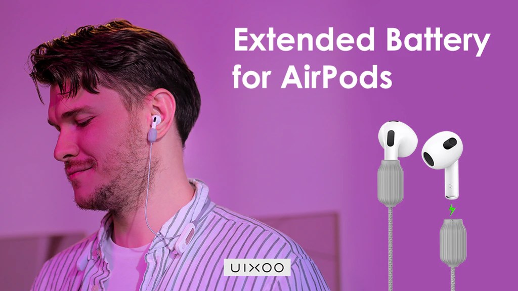 UIXOO Hi16 wearable AirPods power supply – Critical Bears
