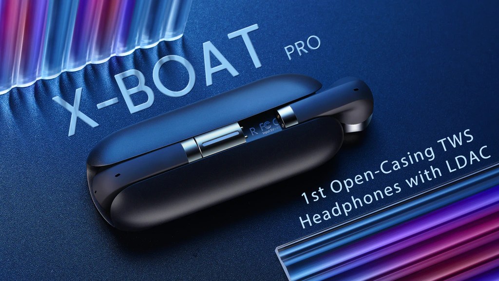 X-Boat Pro: TWS earphones with active noise canceling