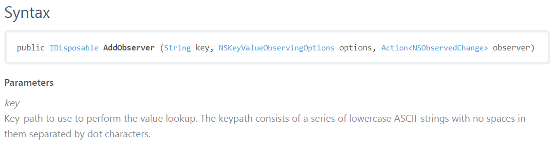 Key Value Observing (KVO) on iOS for Xamarin – Critical Hit Technologies