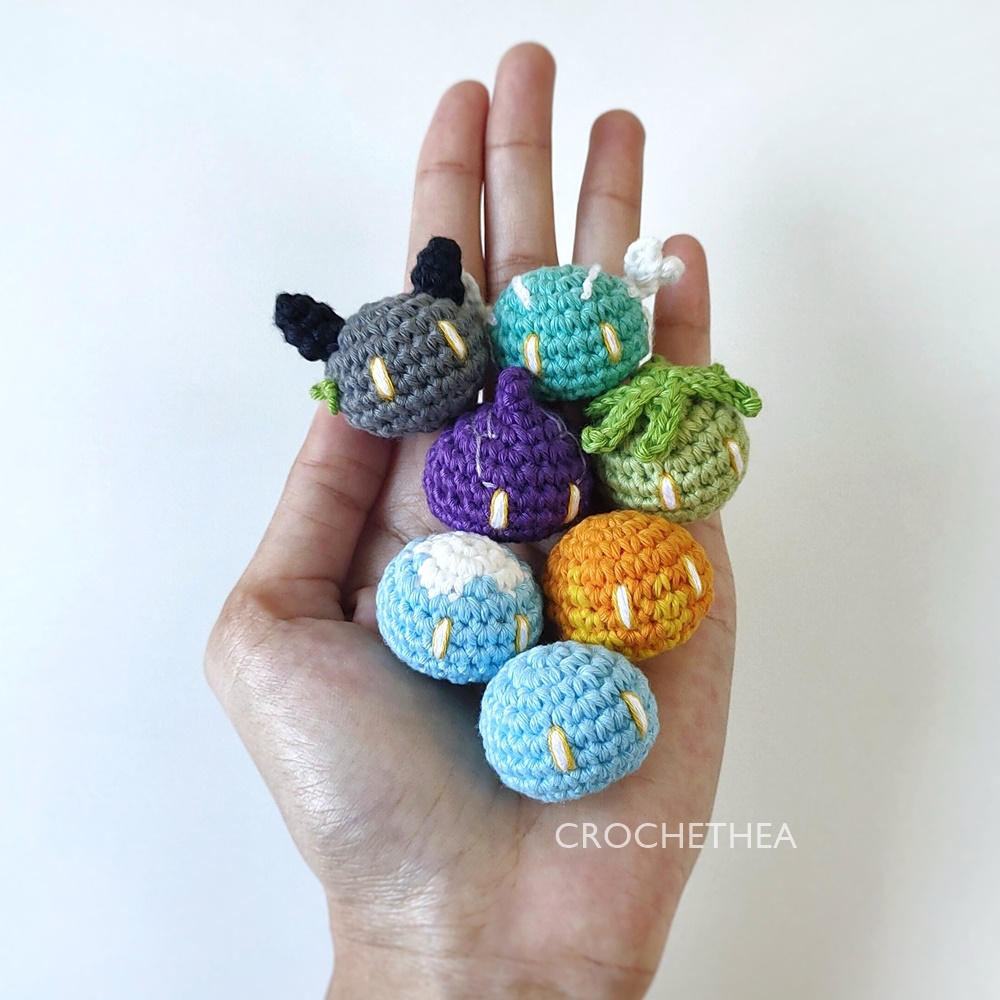 Mini Slimes PDF Pattern | Crochethea