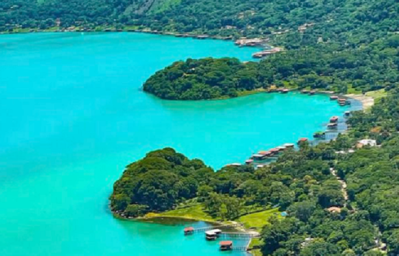 FOTOS - VIDEO | Lago de Coatepeque sigue luciendo su color turquesa ...