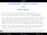 Crossbrowdy Basic Tutorial Audio Audio Sprites