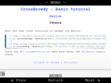 Crossbrowdy Basic Tutorial Device Others