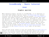 Crossbrowdy Basic Tutorial Image Graphic Sprites