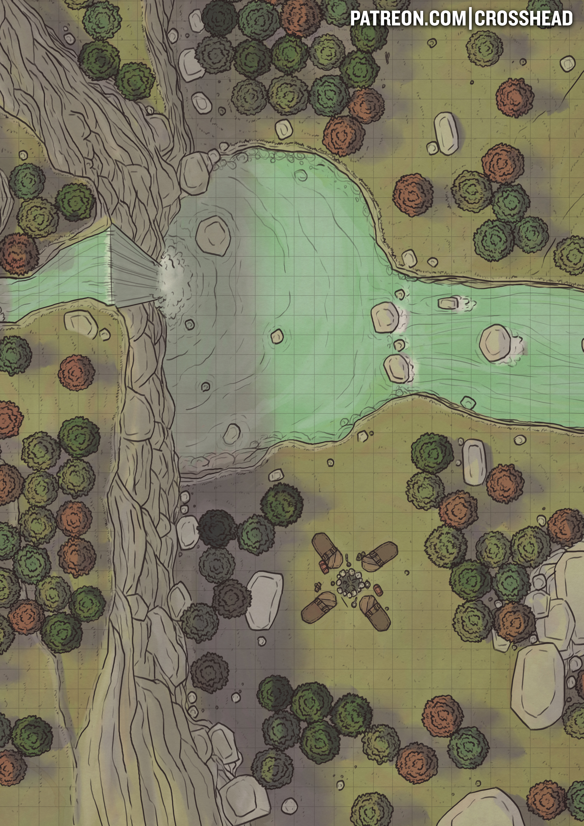 Forest Battlemaps + Tutorial - Crosshead