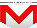 Java Mailapi Example Send An Email Via Gmail Smtp Tls Authentication