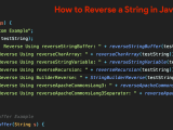 Java Ee Java Tutorial Java Stringbuffer Reverse Method