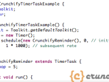 Java Timer And Timertask Reminder Class Tutorials Example Crunchify