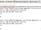 Java File Stream Lines