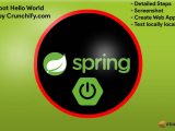 Java Spring Boot Tutorial Live Hello World Web Application Example