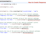 How To Create Temporary File In Java Crunchify
