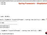 How To Use Spring Framework Stopwatch To Log Executiontime And