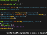 Java Tutorials File Reading And Writing In Java