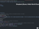 Simplest Jquery Hello World Example Crunchify