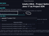 Intellij Idea Project Module And Latest Java Setup Java 17 Or Newer