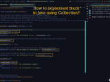 How To Implement Stack In Java Using Collection Crunchify