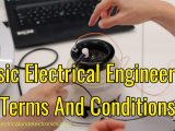 Basic Electrical Engineering Terms Definitions Si Unit Formula