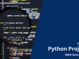 Top 100 Python Projects With Source Code Free For Students