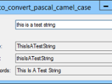 C Helper Convert Between Pascal Case Camel Case And Proper Case In C