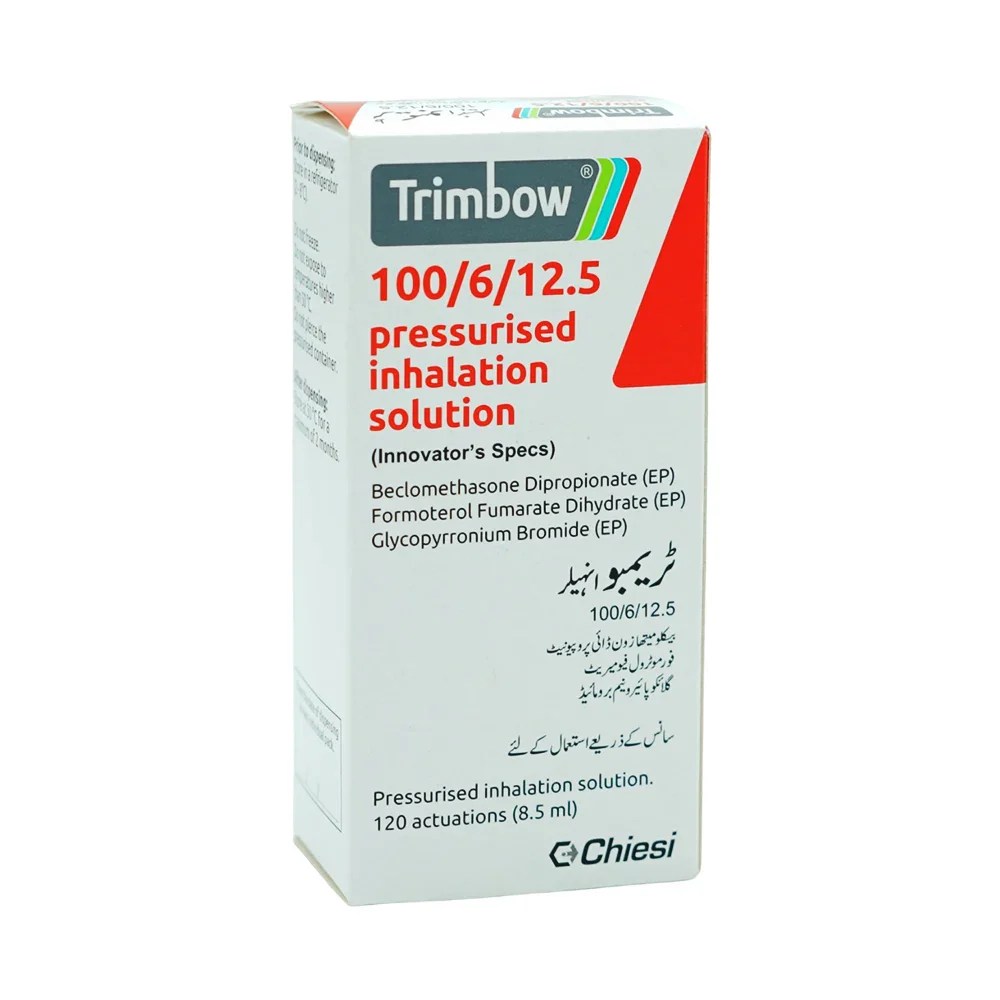 Trimbow Inhaler 100 6 12 5 Csh Pharmacy Fast Delivery In Lahore
